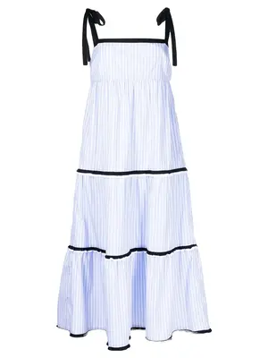 MACGRAW Macgraw Lulu Tiered Midi Dress