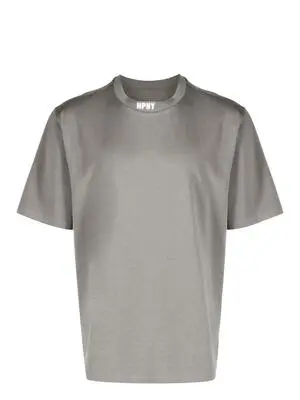 Heron Preston Logo-patch Crew Neck T-shirt - Grey