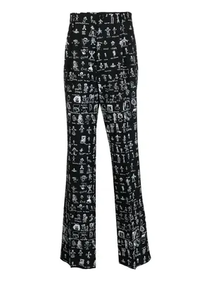 VIVIENNE WESTWOOD Vivienne Westwood All-over Graphic Print Trousers