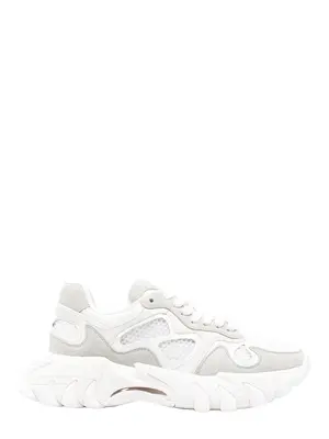 Balmain B-east Panelled Sneakers - White