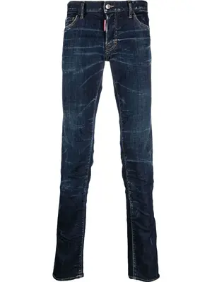 Dsquared2 Skinny-cut Jeans - Blue