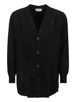 Alexander McQueen V-neck Cardigan - Black