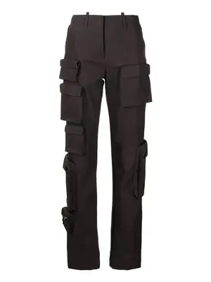 Off-White Co Multipocket Cargo Trousers - Grey