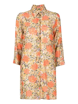 CLUBE BOSSA Clube Bossa Floral-Print Shirt