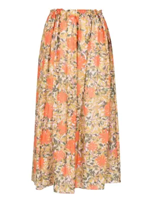 CLUBE BOSSA Clube Bossa Pavlova Floral-Print Skirt