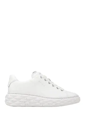 JIMMY CHOO Diamond Light Maxi Sneakers - White