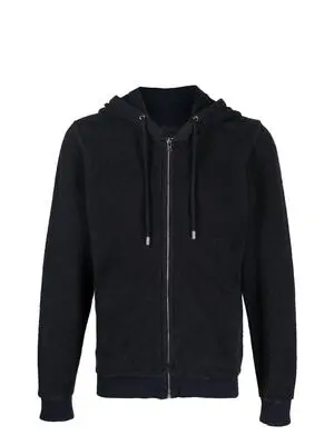 Orlebar Brown Terry-cloth Zip-up Hoodie - Blue