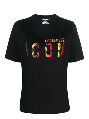 Dsquared2 Icon Logo T-shirt - Black