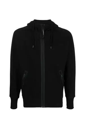C.P. COMPANY C.P. Company Zip-Up Cotton Hoodie