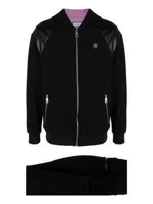 Philipp Plein Logo-print Tracksuit Set - Black