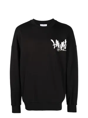 Philipp Plein Hawaii Long-sleeve Sweatshirt - Black