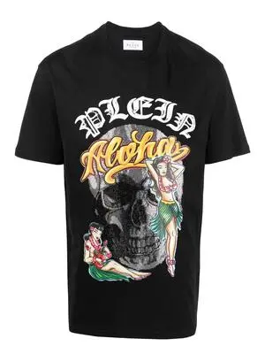 Philipp Plein Hawaii Short-sleeve T-shirt - Black