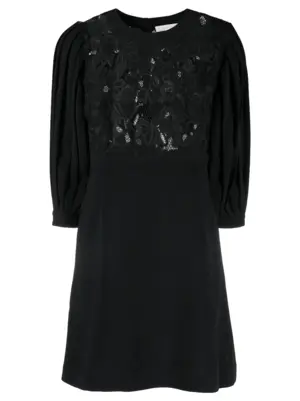 SEE BY CHLOÉ See By Chloé Floral-panelled Mini Dress