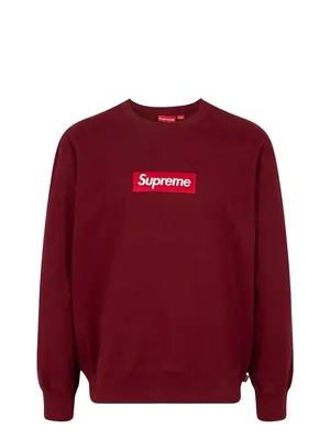 Supreme Box Logo Crewneck Sweatshirt - Red