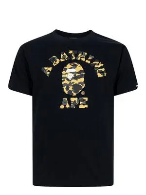 A BATHING APE® 1st Camo College T-shirt - Black