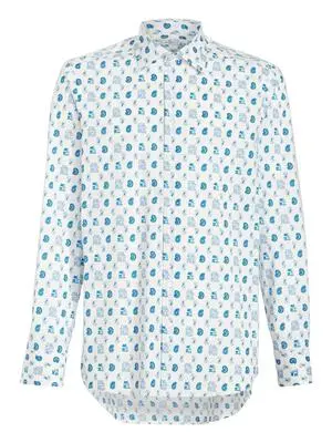Etro Patterned Button-up Shirt - White