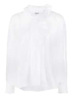 MARANT ETOILE MARANT ÉTOILE Pamias Ruffled Blouse