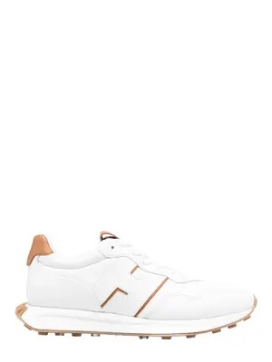 Hogan Contrast-detailing Sneakers - White
