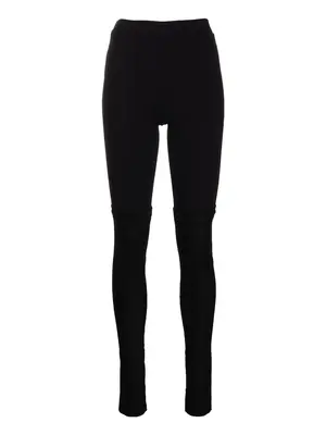 Isabel Benenato High-rise Leggings - Black