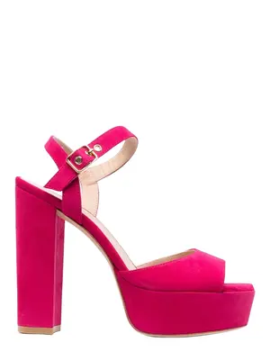 STUART WEITZMAN Stuart Weitzman 135mm Platform Sandals Pink