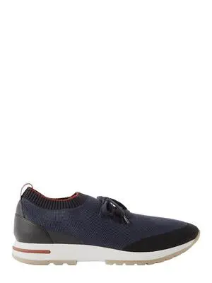 Loro Piana 360 Flexy Walk Wish® Silk Sneakers - Blue