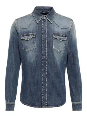 Dolce & Gabbana Denim Shirt - Blue