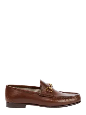 Gucci Horsebit 1953 Leather Loafers - Brown