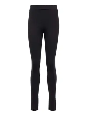 Wolford Midnight Grace High-rise Jersey Leggings - Black