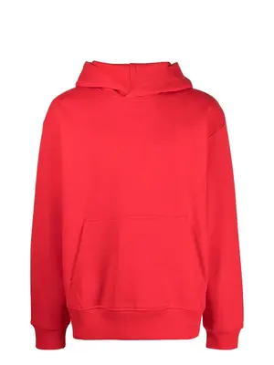 DIESEL® Logo-print Long-sleeve Hoodie - Red