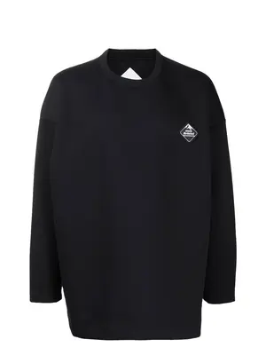 WHITE MOUNTAINEERING Patch-detail Crew-neck Sweatshirt