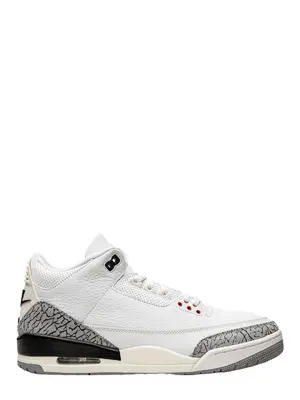 JORDAN Air 3 Cement Reimagined Sneakers White