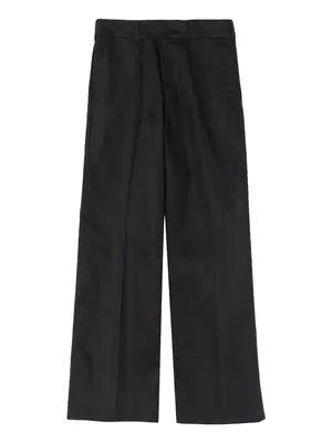 RE/DONE Wide Leg Low-rise Trousers - Black