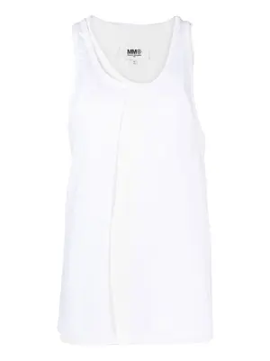 MAISON MARGIELA Spliced Tank Top - White