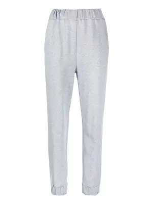 FABIANA FILIPPI Fabiana Filippi Melange-Effect Slim-Cut Trousers