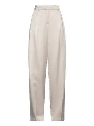 EMMA & GAIA EMMA & GAIA High-Waisted Wide Leg Trousers Beige