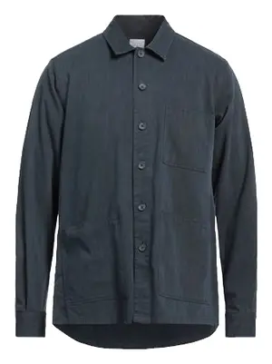 XACUS Shirt Size Cotton, Virgin Wool - Blue