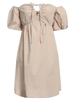 Relish RELISH Mini Dress Beige