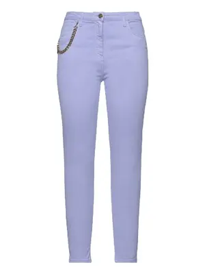 Elisabetta Franchi ELISABETTA FRANCHI High-Waisted Skinny Jeans Purple