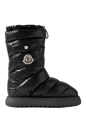 Moncler Moncler Gaia Quilted Boots Black