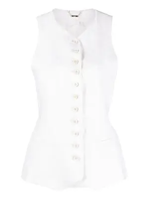 CHLOÉ Sleeveless Button-Up Waistcoat