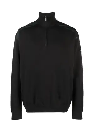 Calvin Klein Quarter-zip Jumper - Black