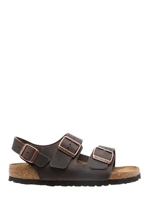 BIRKENSTOCK Milano 35mm Buckled Sandals - Brown