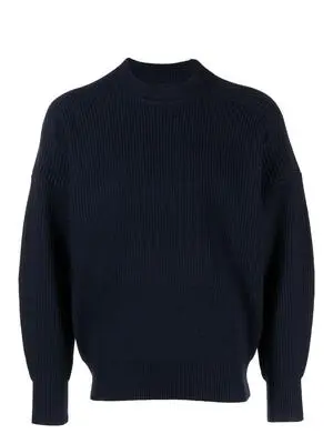 MARANT Barry Purl-knit Jumper - Blue