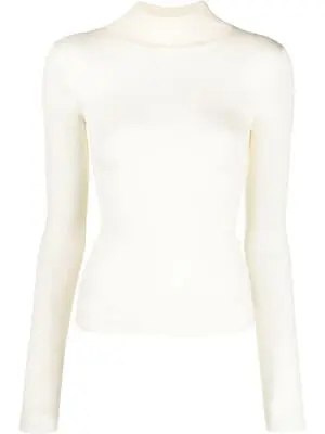 NANUSHKA Fine-Knit High-Neck Jumper