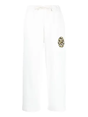 Joshua Sanders Graphic Print Track Pants - White