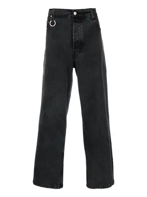 ÉTUDES STUDIO Mid-rise Straight-leg Jeans - Black
