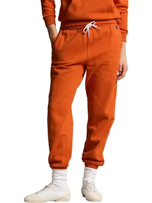 Ralph Lauren Ralph Lauren Fleece Athletic Pant College Orange