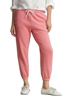 Ralph Lauren Ralph Lauren Fleece Athletic Pant Dolce Pink