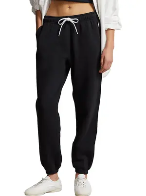 Ralph Lauren Ralph Lauren Fleece Athletic Pant Polo Black