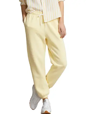 Ralph Lauren Ralph Lauren Fleece Athletic Pant T Bird Yellow